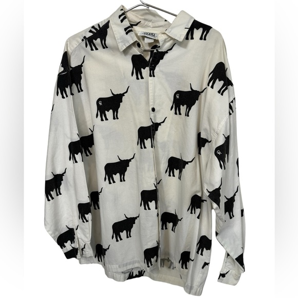 cockney rebels | Shirts | Vintage Cockney Rebels Black White Cowboy ...